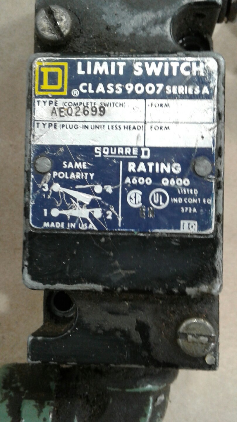 LOT OF 3 SQUARE D LIMIT SWITCH AEQ2699 CLASS 9007 SERIES A #049C11 | eBay