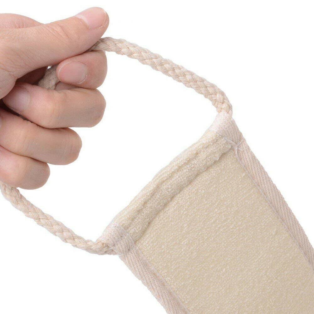 Exfoliating Loofah Loofa Back Strap Bath Shower Body Sponge Scrubber ...