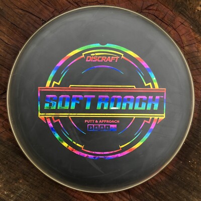*Rainbow Shatter* Discraft Soft Roach Putter Disc Golf 175g Black | eBay