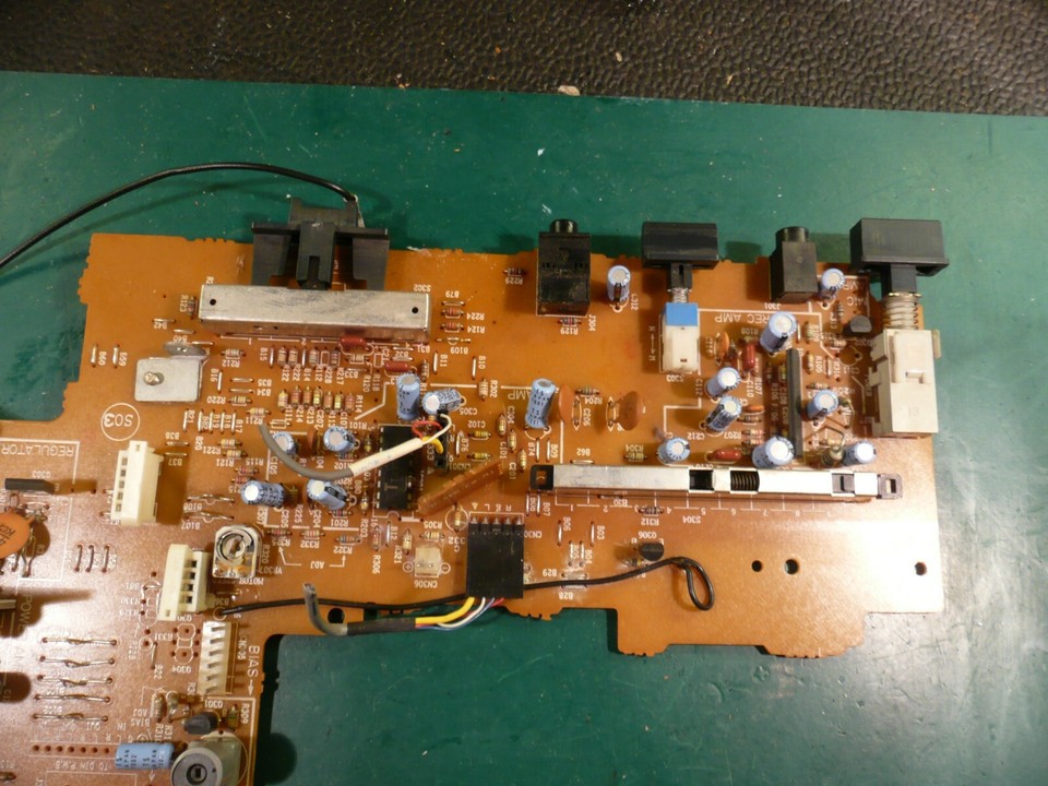 JVC PC-W35J Boombox Replacement Parts Main Circuit Board Part # VMW1133 ...