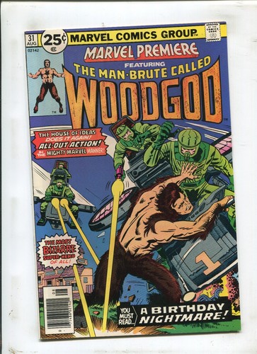 MARVEL PREMIERE #31 - MAN-BRUTE CALLED WOODGOD! - (9.2) 1976 | eBay