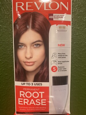 Revlon Permanent Root Erase 4B Burgundy Hair Color | eBay