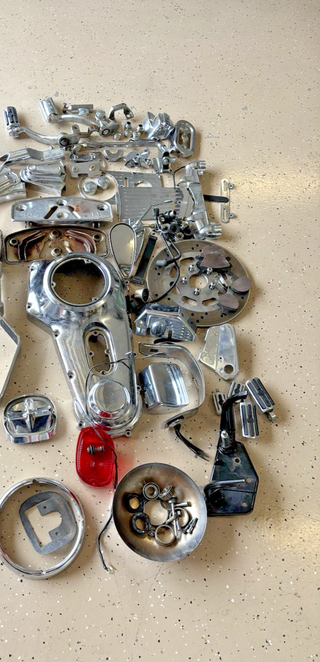Harley OEM Huge Parts Lot 1989-1999 Heritage Soft Tail Classic & Fat ...