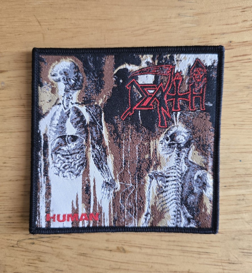 Death Human Woven Patch | eBay