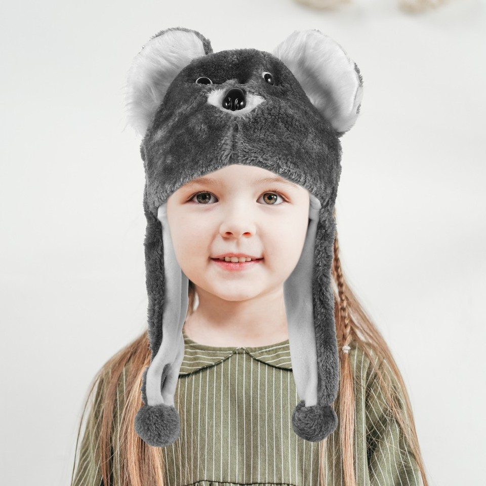 Cosplay Koala Hat Carnival Party Prop Kids Koala Cap Cute Koala Cap ...