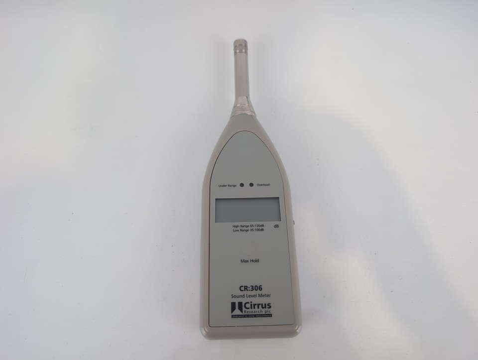 Cirrus Research CR:306 Class 2 Sound Level Meter Acoustic calibrator CR ...