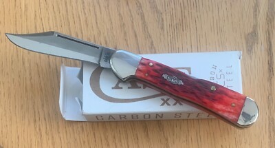 CASE RED COPPERLOCK KNIFE IN BOX # 61549L CS NEVER USED N5 | eBay