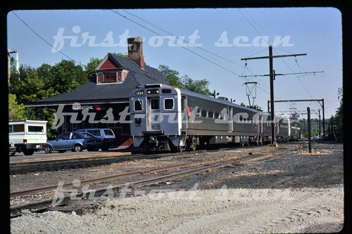 F Original Slide - New Jersey Transit NJT 1356 MU Electric Scene ...