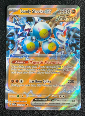 Sandy Shocks ex 108/182 Paradox Rift Double Rare Holo Pokemon TCG Card ...