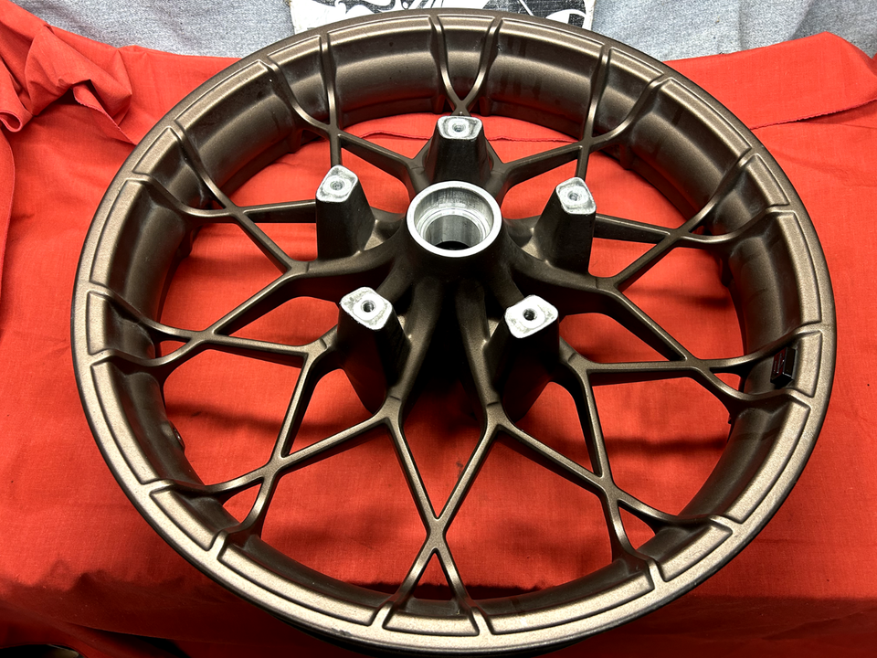 Genuine Harley Touring Prodigy Front Rim 09 -23 Gold Wheel MAG | eBay