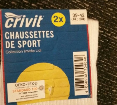 Paire De 2 Chaussettes de sport/ lidl | eBay