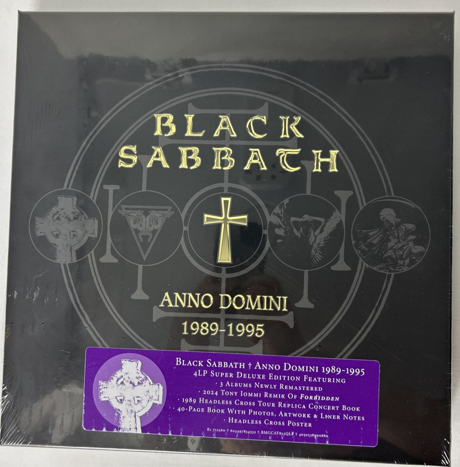 Black Sabbath Anno Domini Vinyl, Box Set, 1989-1995 Deluxe Edition ...