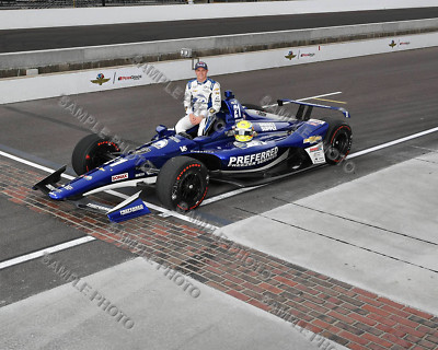 SPENCER PIGOT 2018 INDY 500 CHEVROLET AUTO RACING 8X10 PHOTO | eBay