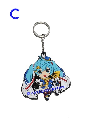 Hatsune Miku Keychain Keyring Vocaloid Anime Keychain | eBay