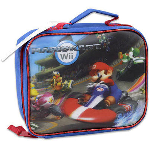 Lunch Bag Insulated Nintendo Wii Mariokart Wii Racing Mario Bros NEW | eBay