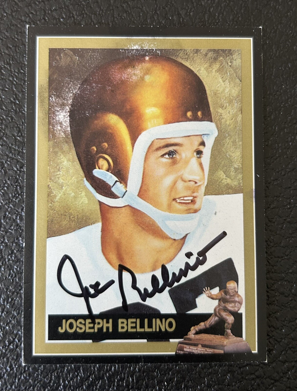 Joe Bellino Signed Autographed 1991 Heisman Card NAVY W / COA | eBay