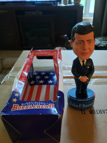 PRESIDENT JOHN F KENNEDY TALKING BOBBLEHEAD | eBay