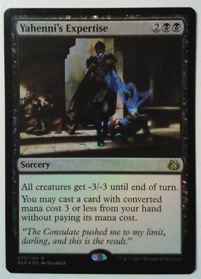 Yahenni's Expertise *FOIL Rare* Magic MtG x1 Aether Revolt | eBay