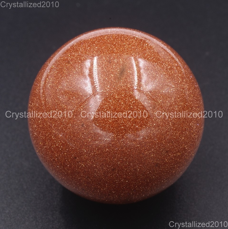 Natural Gemstone Round Ball Crystal Healing Sphere Massage Rock Stones ...
