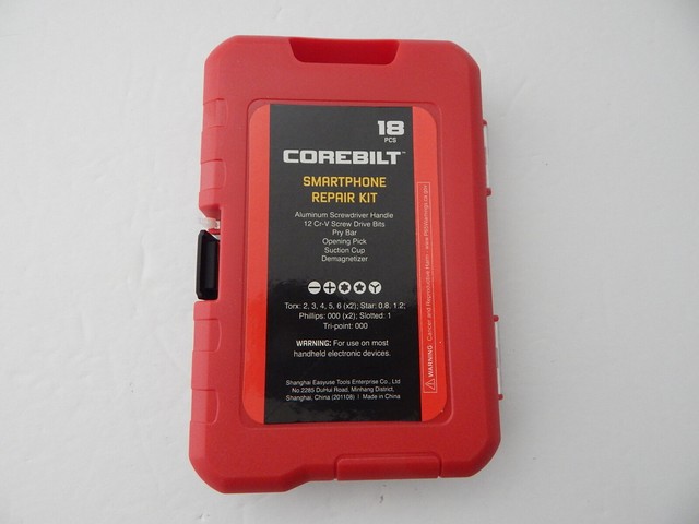 Corebilt 18 Pcs Premium Smartphone Repair Tools Kit for iPhone for sale ...