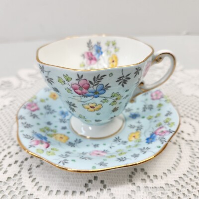 Cups & Saucers - Eb Foley Bone China