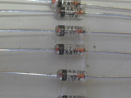 AA112 Germanium Diode Telefunken 1. Selection from My Former Workshop ...