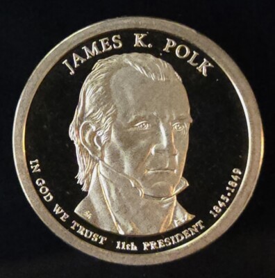 James Polk Presidential Gold Dollar Coin | eBay