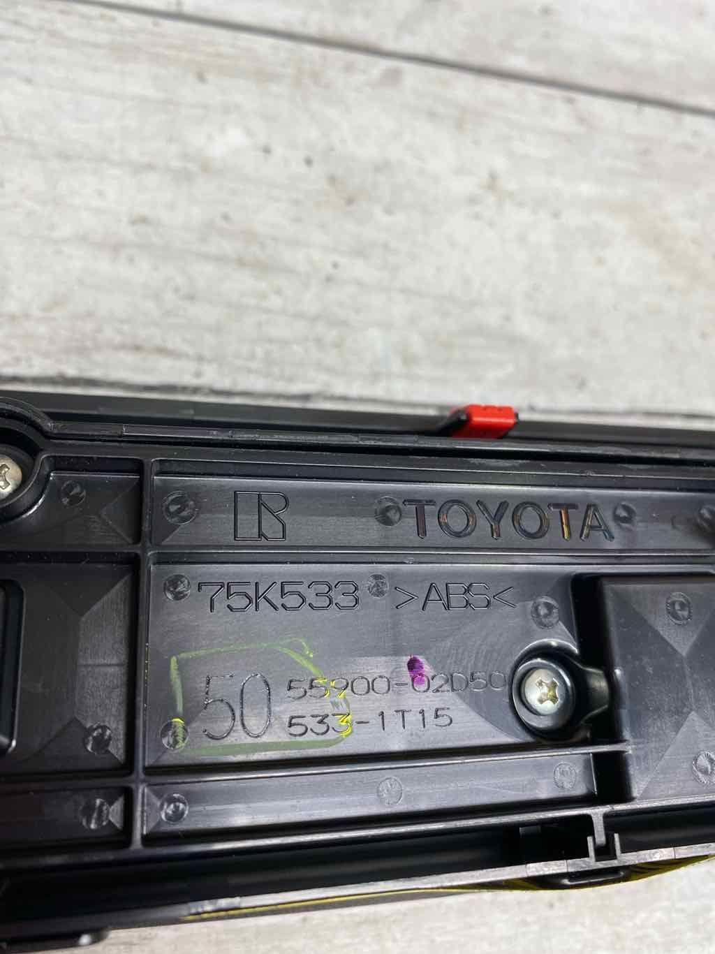 Toyota Corolla climate control 19 to 22 sdn hvac heater panel ac OEM ...