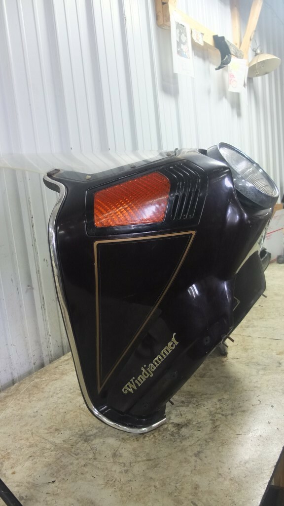 81 Honda CB900 CB 900 C Custom Windjammer Front Fairing Fender Cover ...