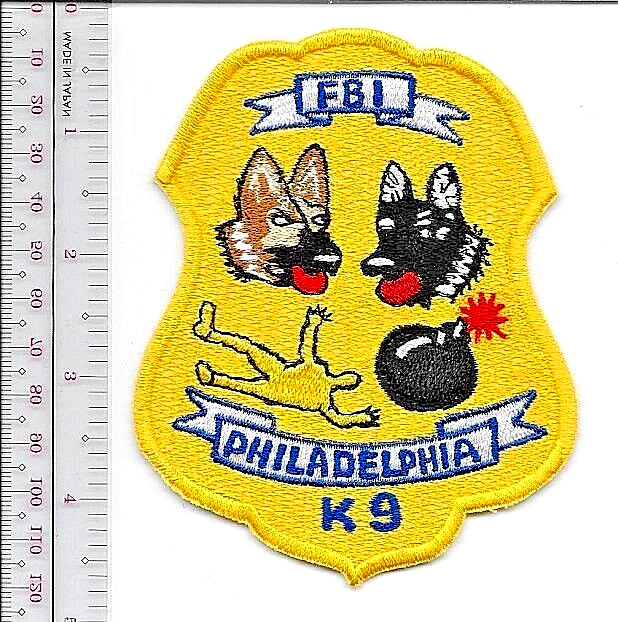 K-9 Police Federal Bureau of Investigation FBI Philadelphia Field ...