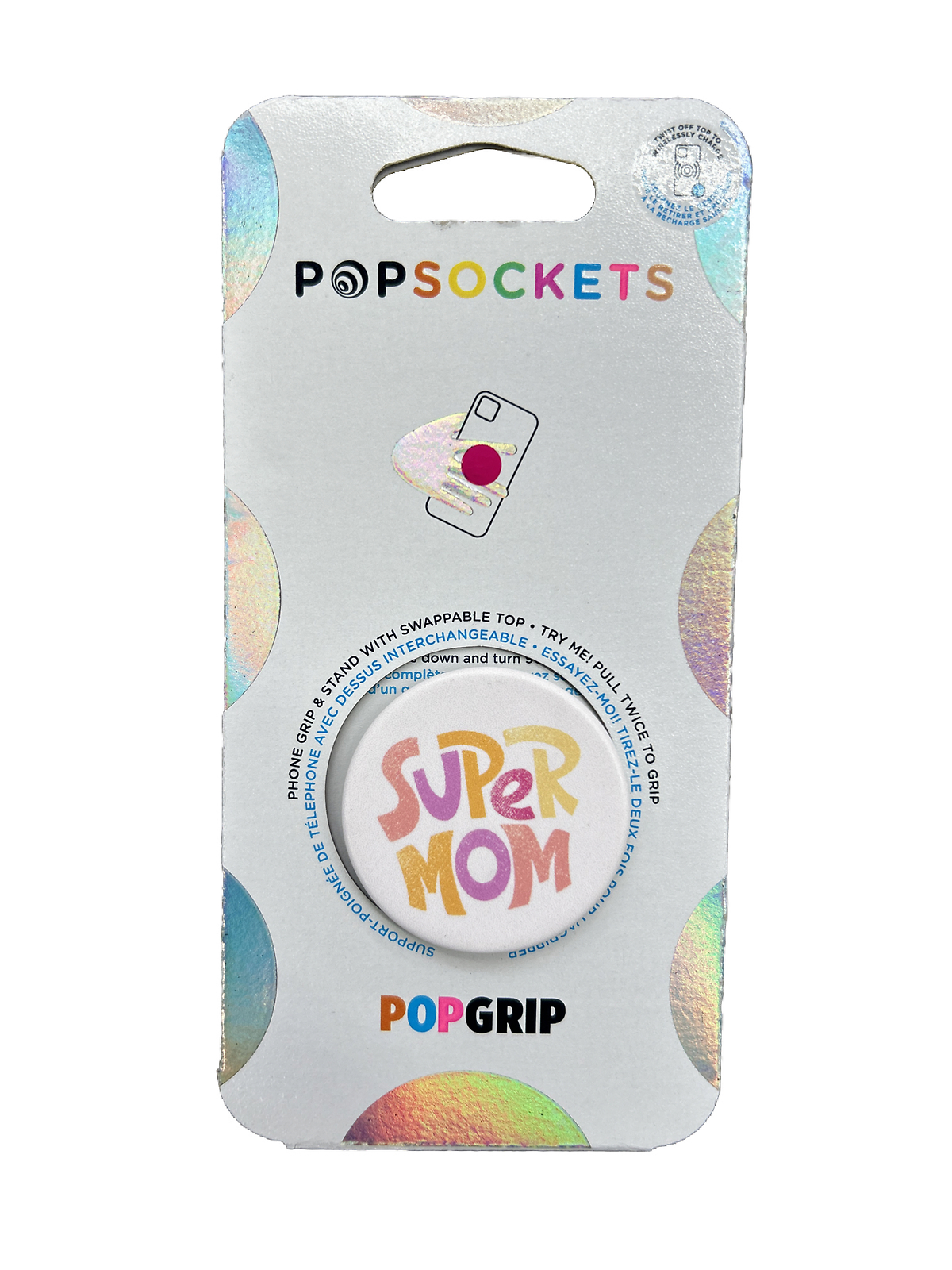 Popsockets Mother's Day PopGrip Cell Phone, Super Mom | eBay
