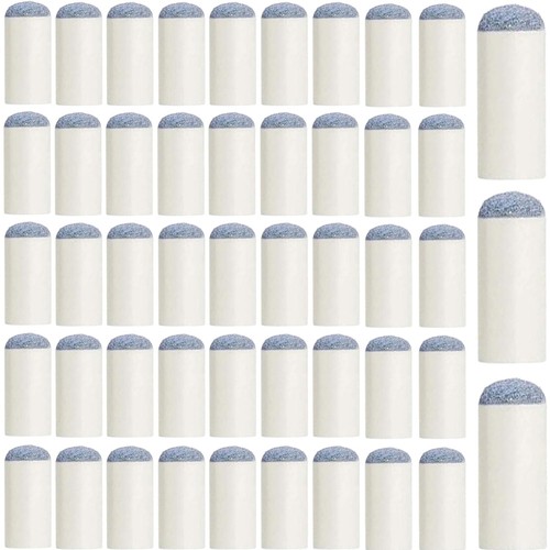 Effortless Slip-On 13mm Billiard Pool Cue Tips - 50 Pieces High-Quality ...