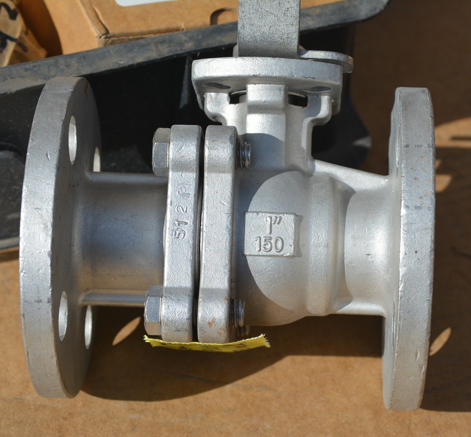 BROOK VALVES Flanged ball valve CF8M 1" 1 inch CL 150 | eBay