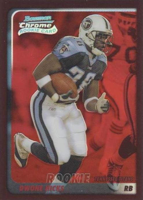 2003 Bowman Chrome - Dwone Hicks #146 Red Refractor /235 (RC) for sale ...