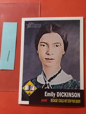 2009 Topps American Heritage #6 Emily Dickinson (Poet), cd1 | eBay