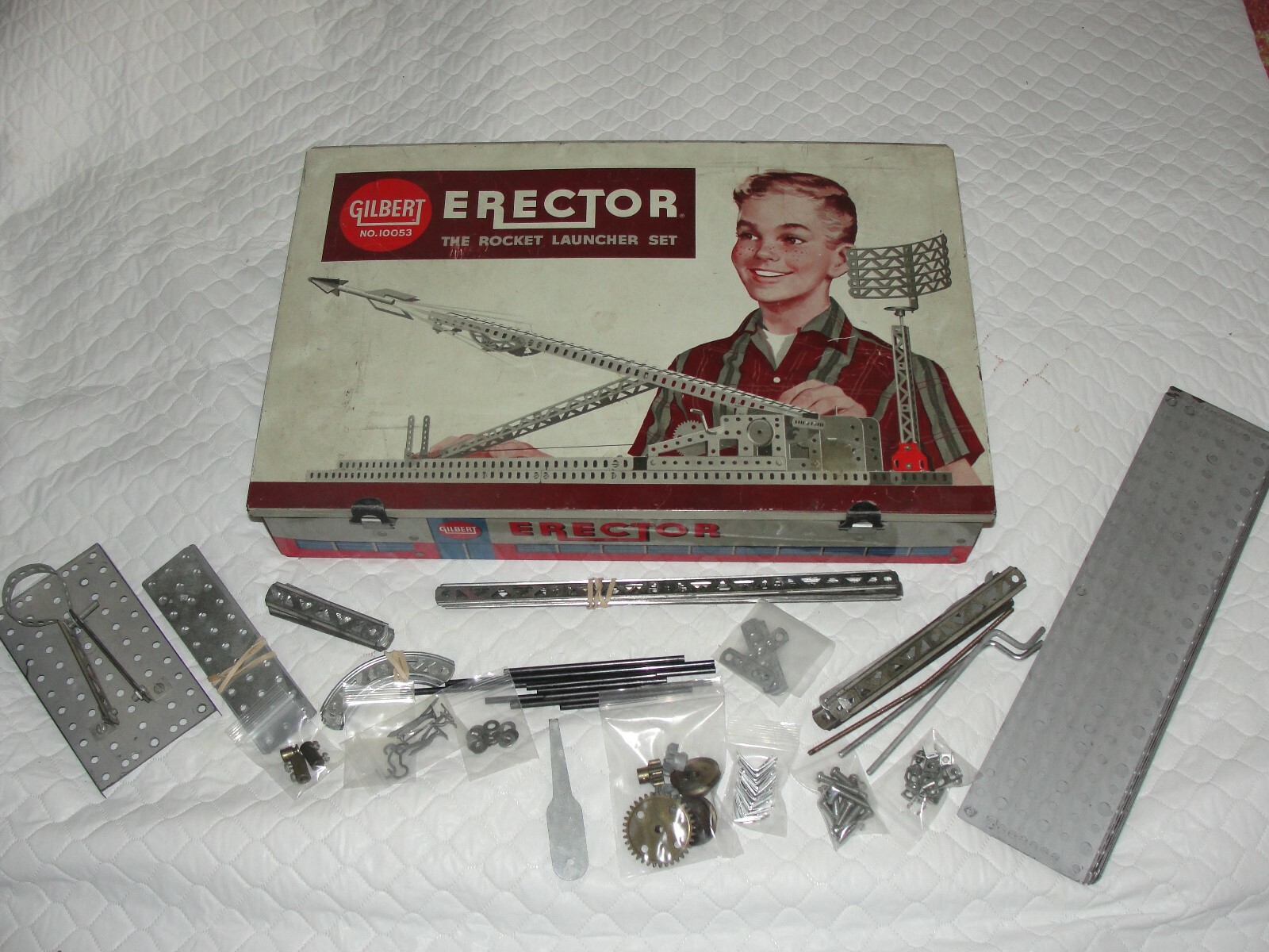 Vintage Gilbert Erector Set 1958’ #10052 | eBay