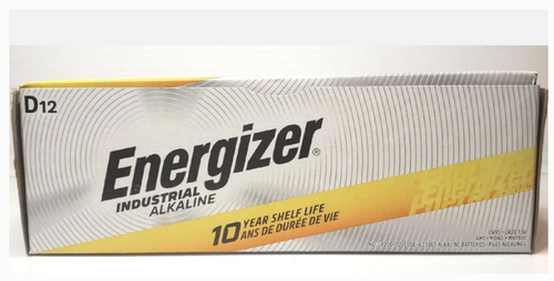 12 Energizer Industrial D Alkaline Batteries (EN95 , LR20) EXP 2031 | eBay