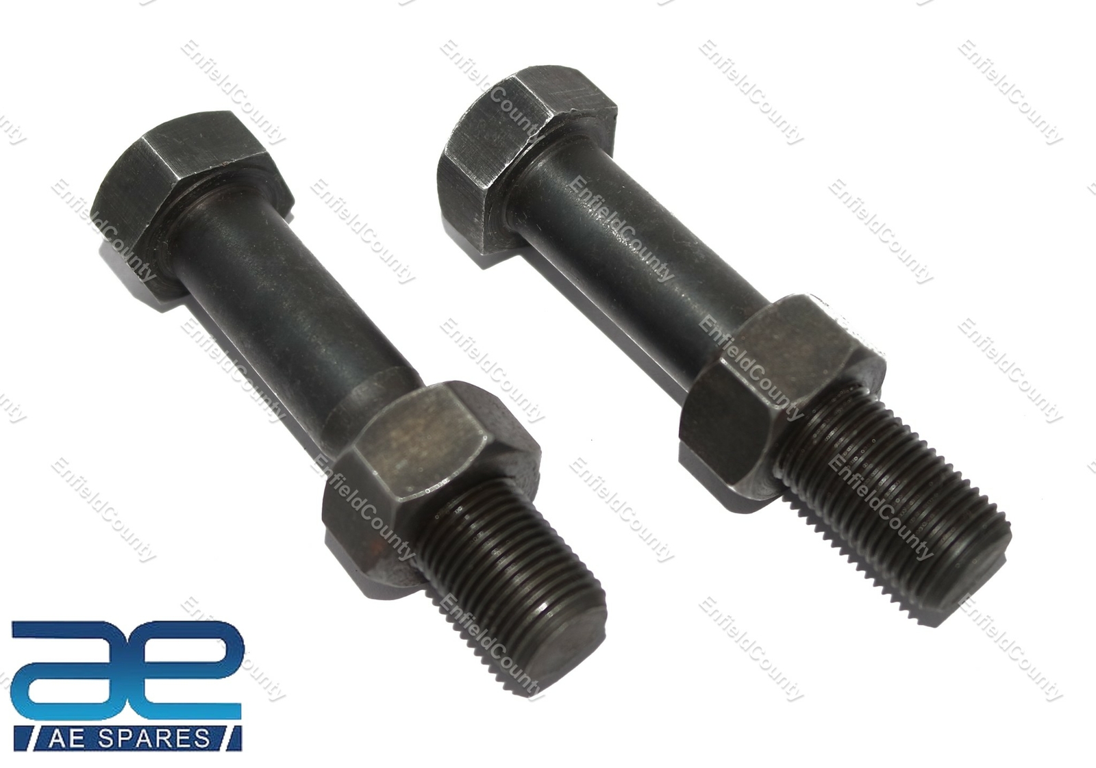 Pair Front Axle Bolt Nut 3" for Massey Ferguson 35 135x FE 35 Tractor ...