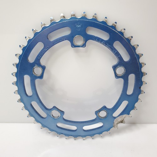 Vintage Sugino BMX Racing 42t Chainring 110 Blue Japan HTF | eBay