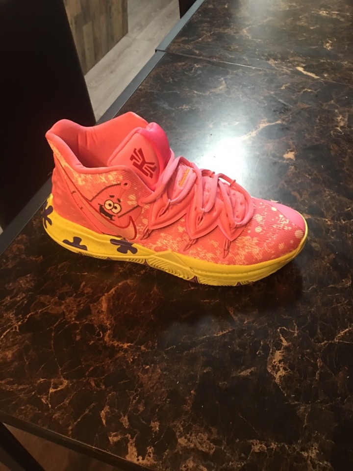 Kyrie 5 spongebob patrick mismatch size 7 | eBay