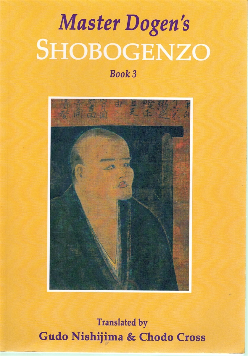 MASTER DOGEN'S SHOBOGENZO, BOOK 3 | eBay