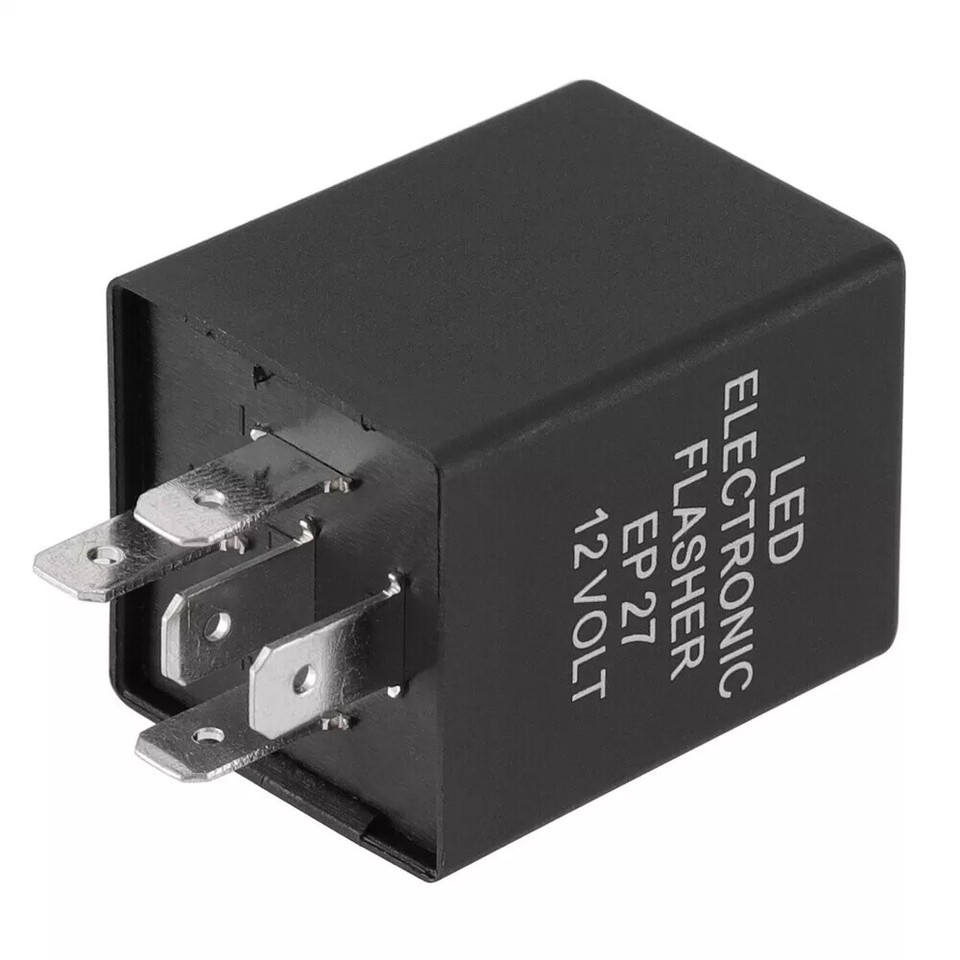 5-Pin EP27 LED Flasher Relay Fixing Hyper Flash Fit For Turn Signal ...