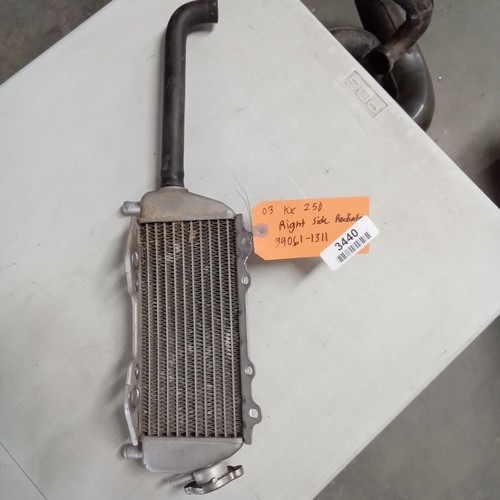RIGHT SIDE RADIATOR ASSY 39061-1311 OFF 2003 KX250 | eBay