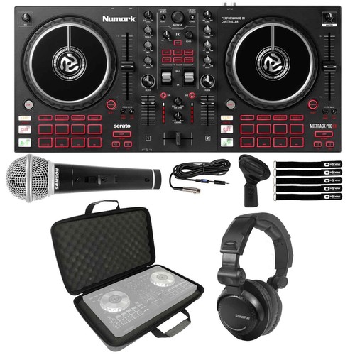 Numark Mixtrack Pro FX Effects 2-Deck Serato DJ Controller w Headphones ...