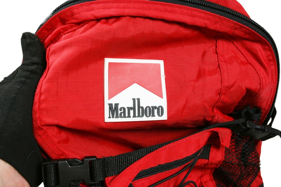 Marlboro 90S Logo Y2K Backpack Vintage | eBay UK
