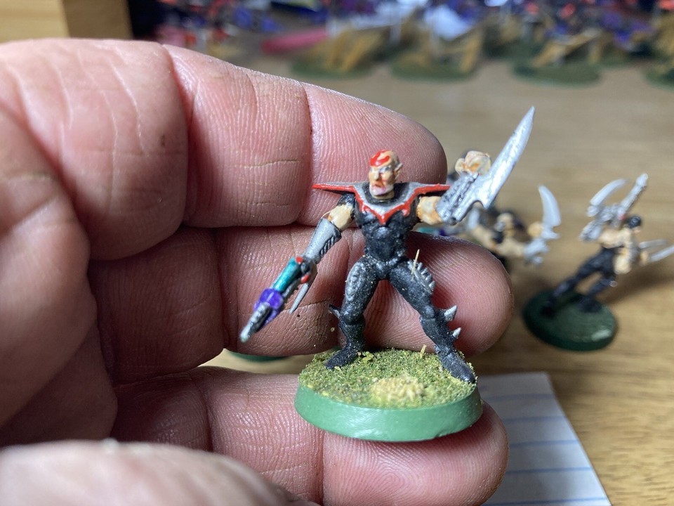 Dark Eldar Mandrakes Warhammer 40K painted metal and plastic rare (10 ...