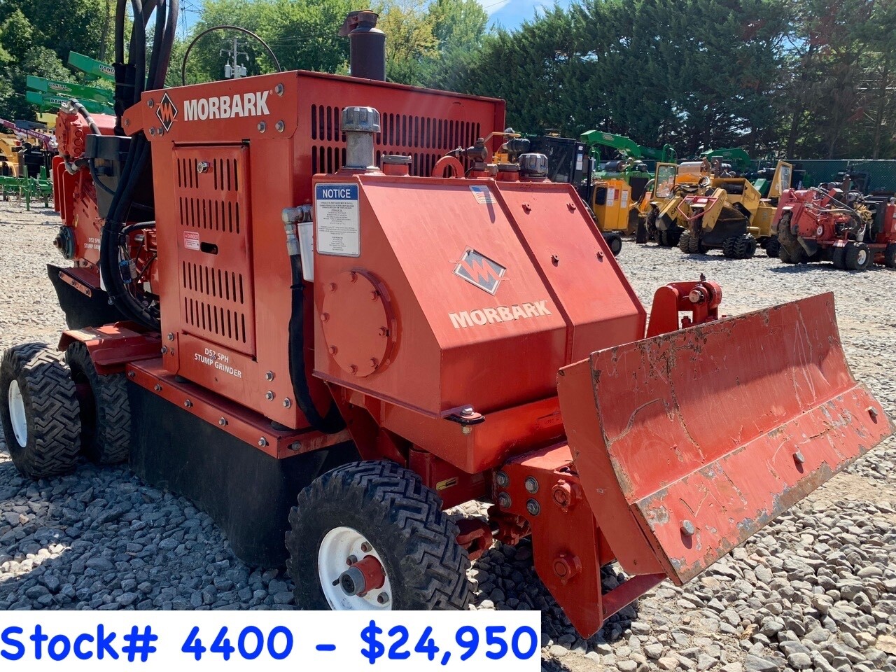 Morbark D52SPH Stump Grinder with Only 790 Hours!!! #4400 | eBay