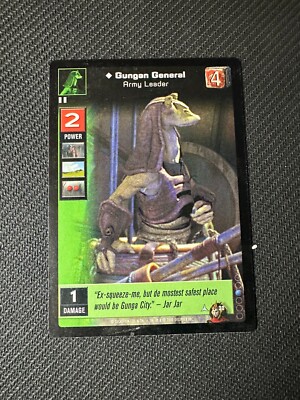 Gungan General | Young Jedi Battle of Naboo | #30 Common | Star Wars | eBay