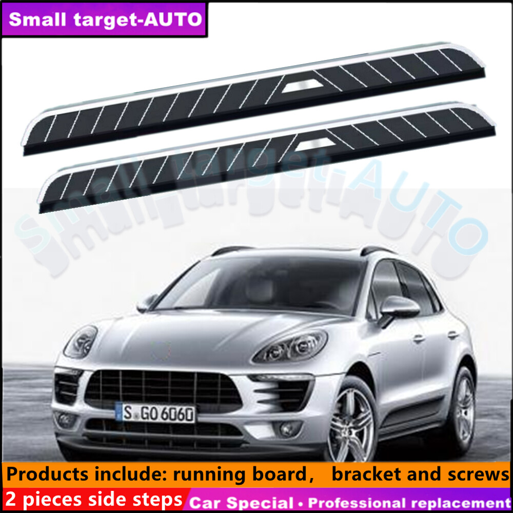 Fits For Porsche MACAN 2014-2021 Running board nerf bar side step | eBay