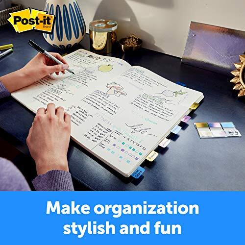 Post-it Foil Tabs Iridescent Colors 36 Tabs/Pack 1 in .5 in (686-FLOPBT ...